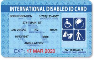International Disability ID Card | Fast Online Approval